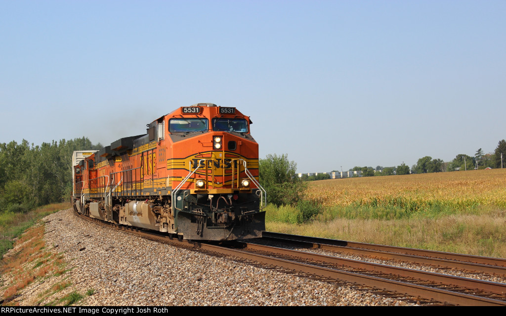 73. BNSF 5531, BNSF 4568 & BNSF 5522